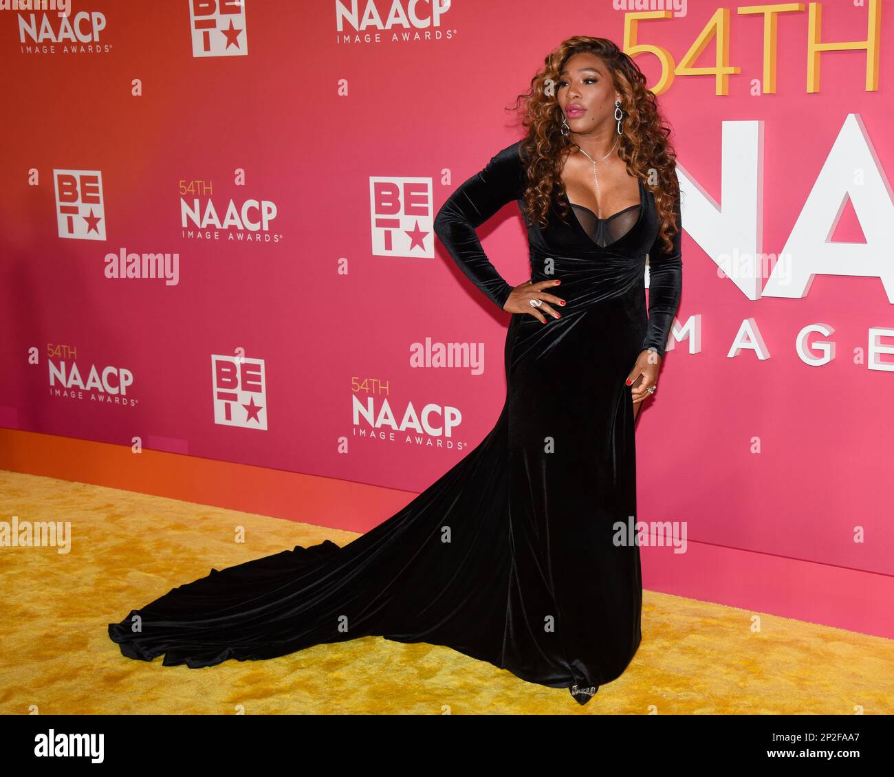25 February 2023 - Pasadena, California - Serena Williams. 54th NAACP ...