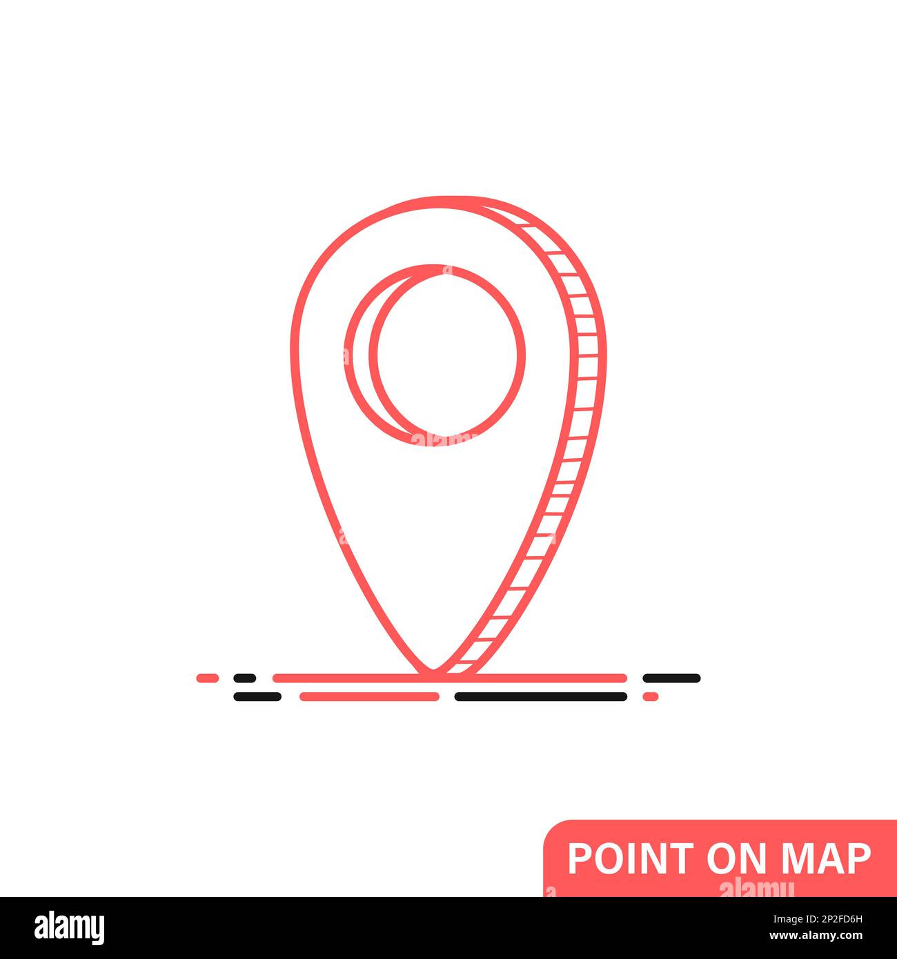 Pinpoint find Stock Vector Images - Alamy