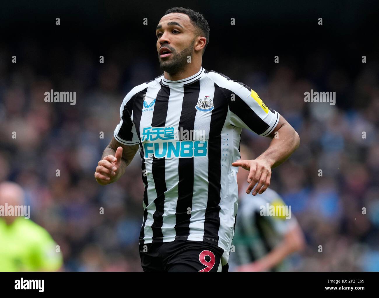 Manchester, England, 4th March 2023. Callum Wilson of Newcastle United ...
