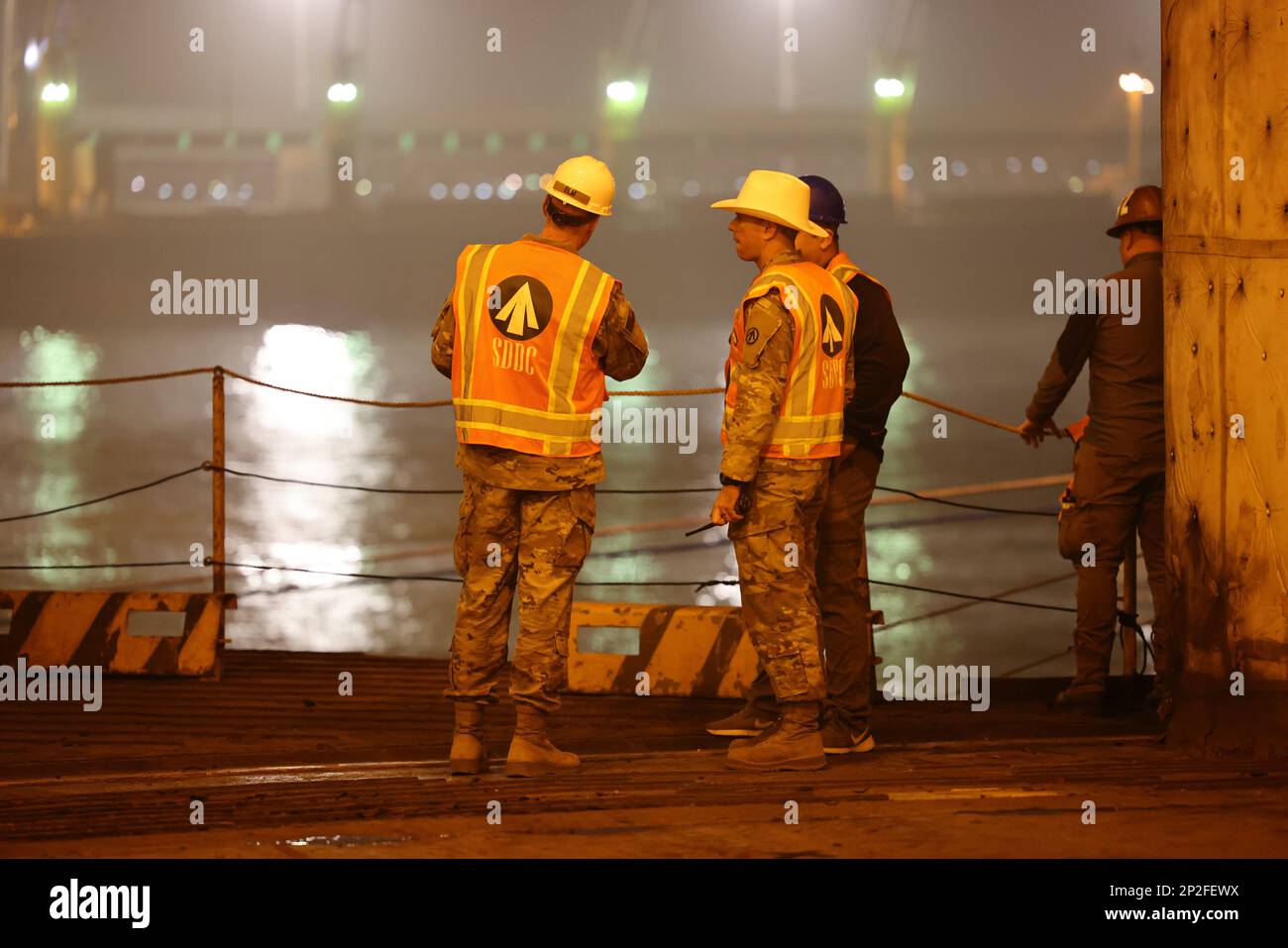 As part of regular operations in providing logistical support to ...