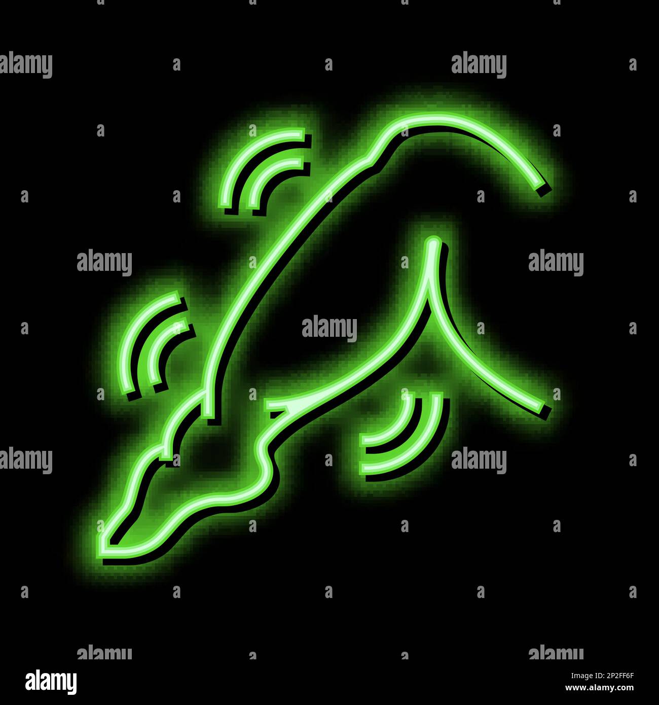 Calf discomfort Stock Vector Images - Alamy