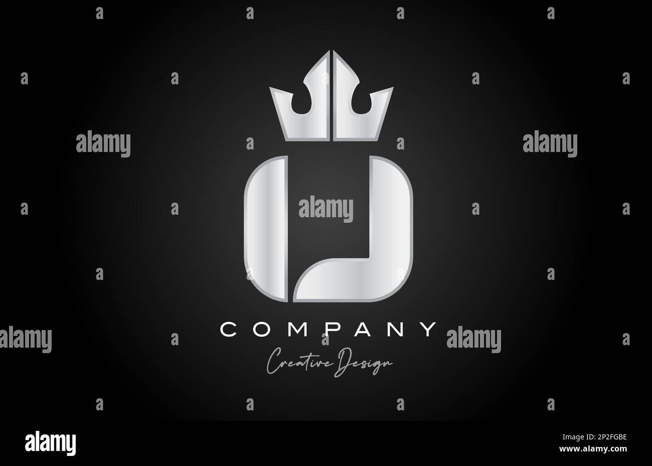 Silver u Stock Vector Images - Alamy