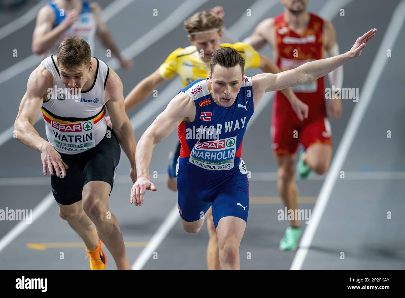 ISTANBUL - Julien Watrin, Karsten Warholm wins and falls after the ...