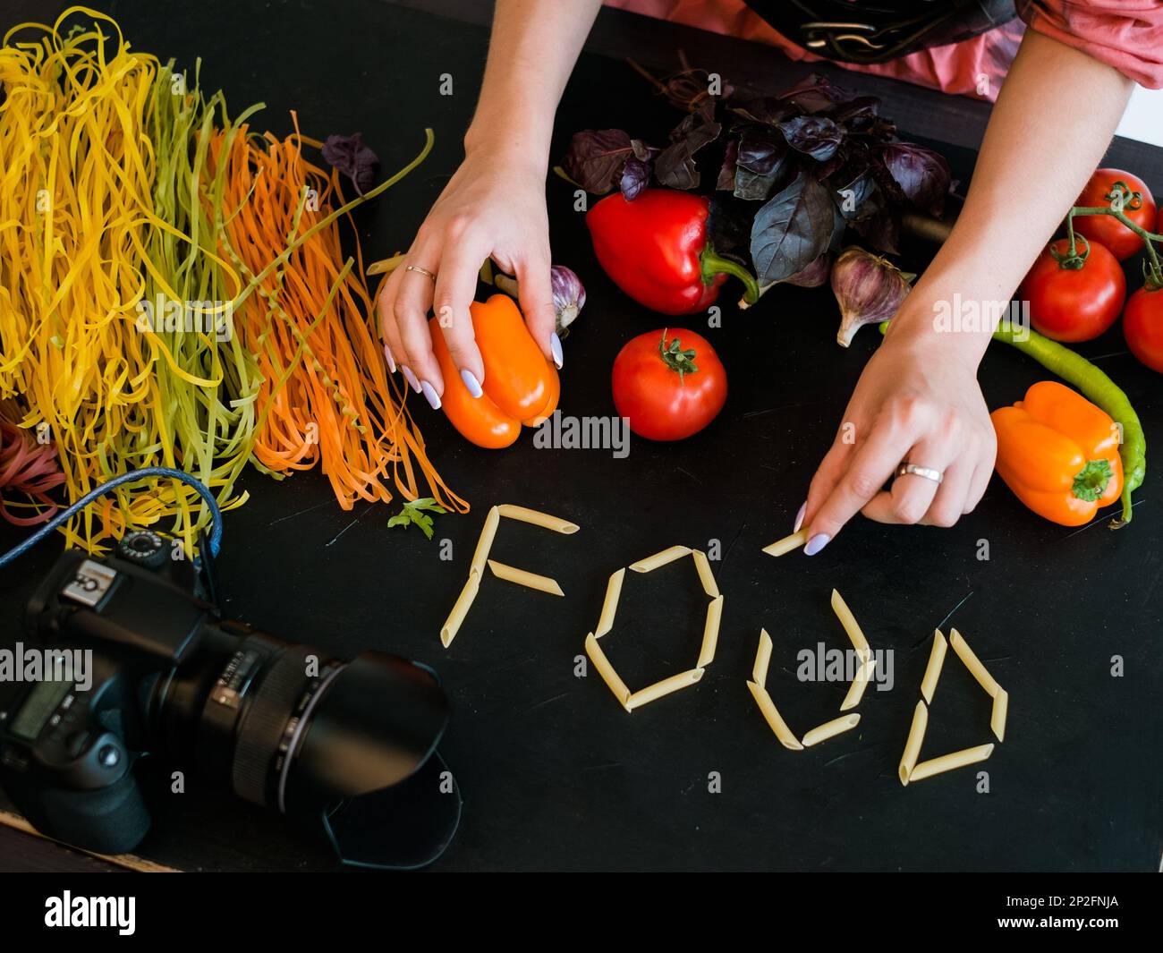 Food styling props hi-res stock photography and images - Alamy