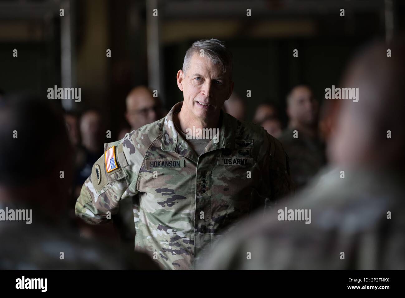 U.S. Army Gen. Daniel R. Hokanson, Chief of the National Guard Bureau ...
