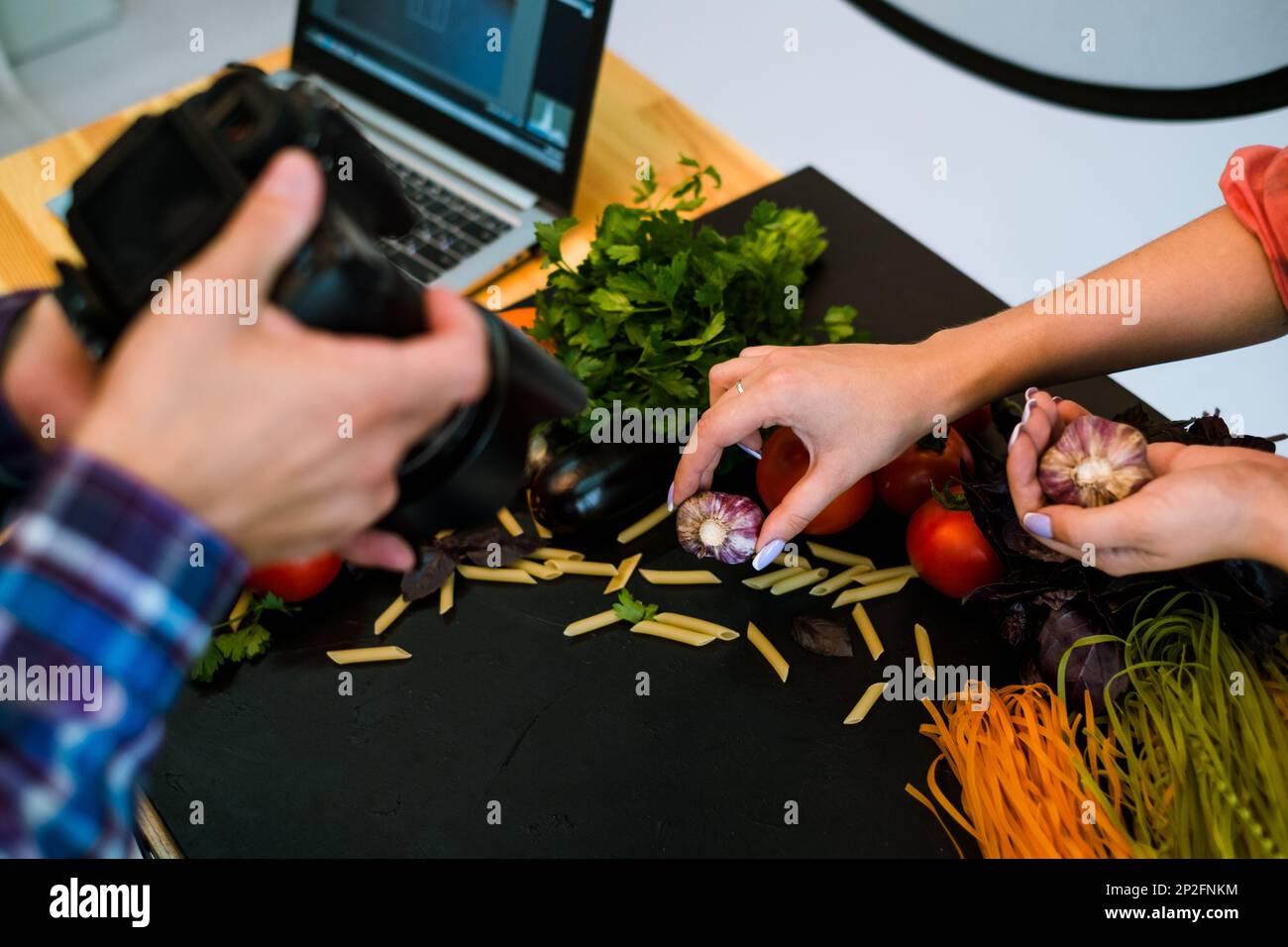 Food styling props hi-res stock photography and images - Alamy