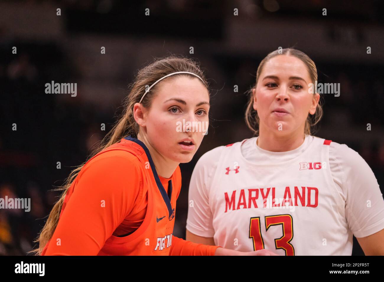 Minneapolis, Minnesota, USA. 3rd Mar, 2023. Illinois Fighting Illini ...