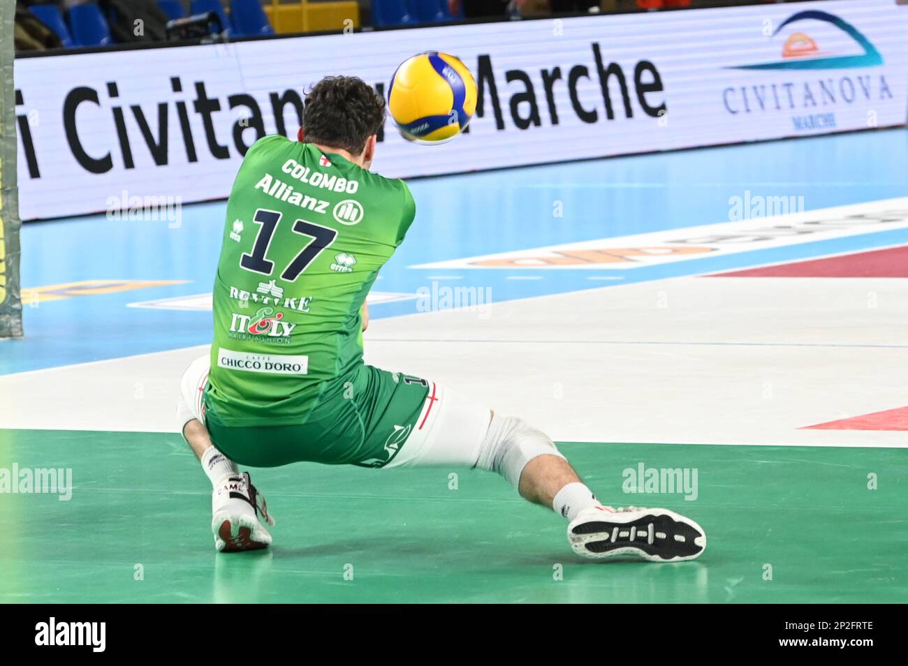 Civitanova Marche, Italy. 04th Mar, 2023. Receiver of Luca Samuele ...