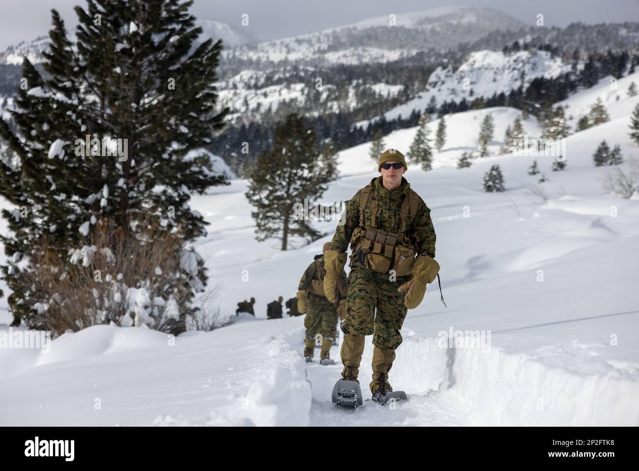 U.S. Marine Corps Lance Cpl. Brendan Lanham, a Sparrows Point, Maryland ...
