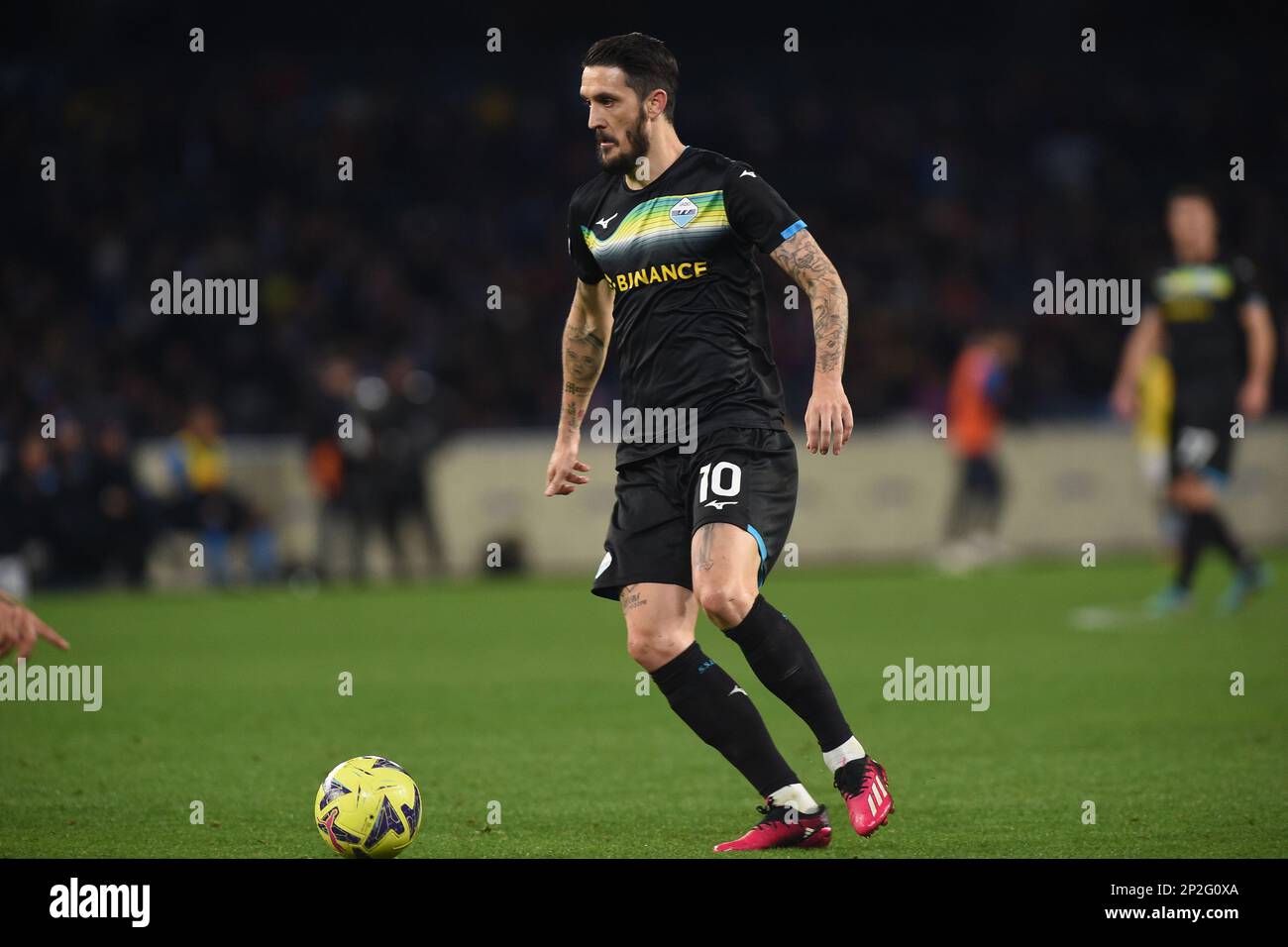 Naples, Italy. 3 Mar, 2023. Luis Alberto of SS Lazio during the Serie A ...