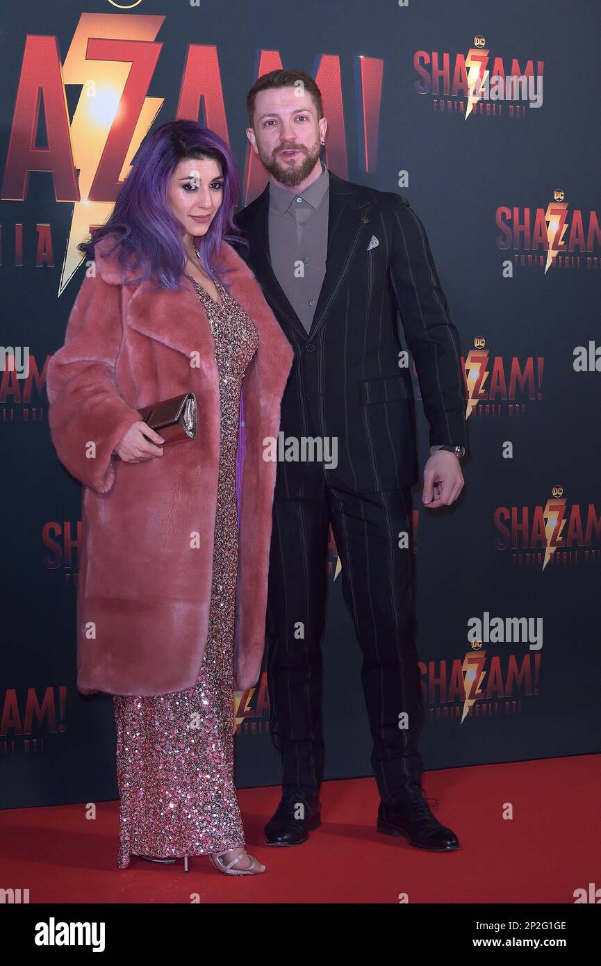 Rome, Italy. 03rd Mar, 2023. Ambra Pazzani and Maurizio Merluzzo ...