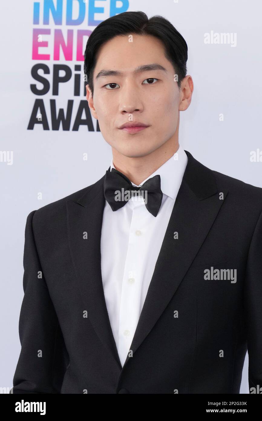 Steve Sanghyun Noh arrives at the Film Independent Spirit Awards on ...