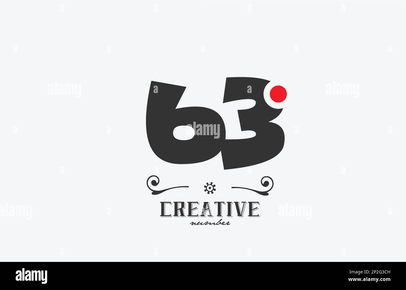 Number 63 Stock Vector Images - Alamy