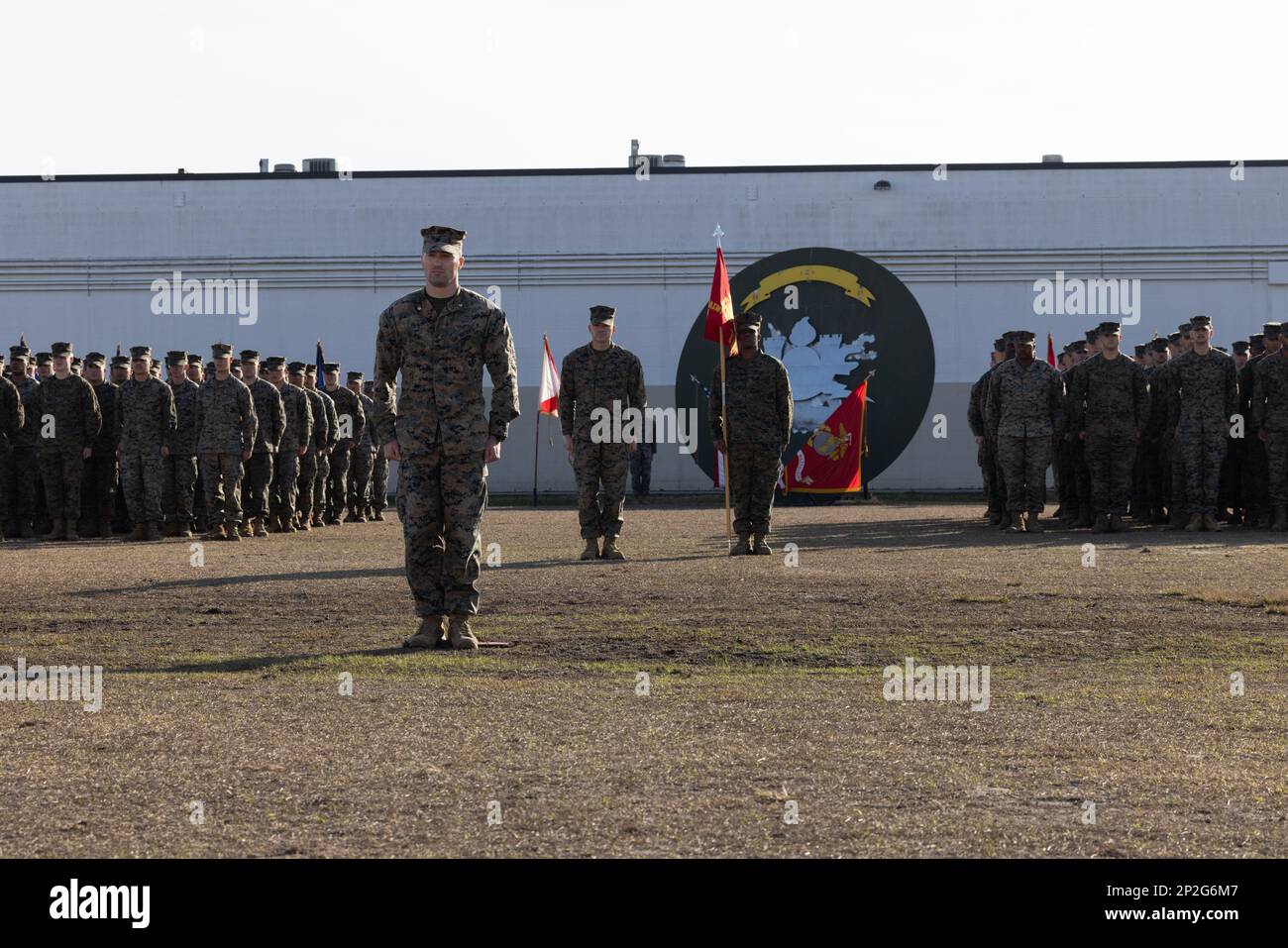 The new U.S. Marine Corps Tactical Maintenance Company, with 2nd ...