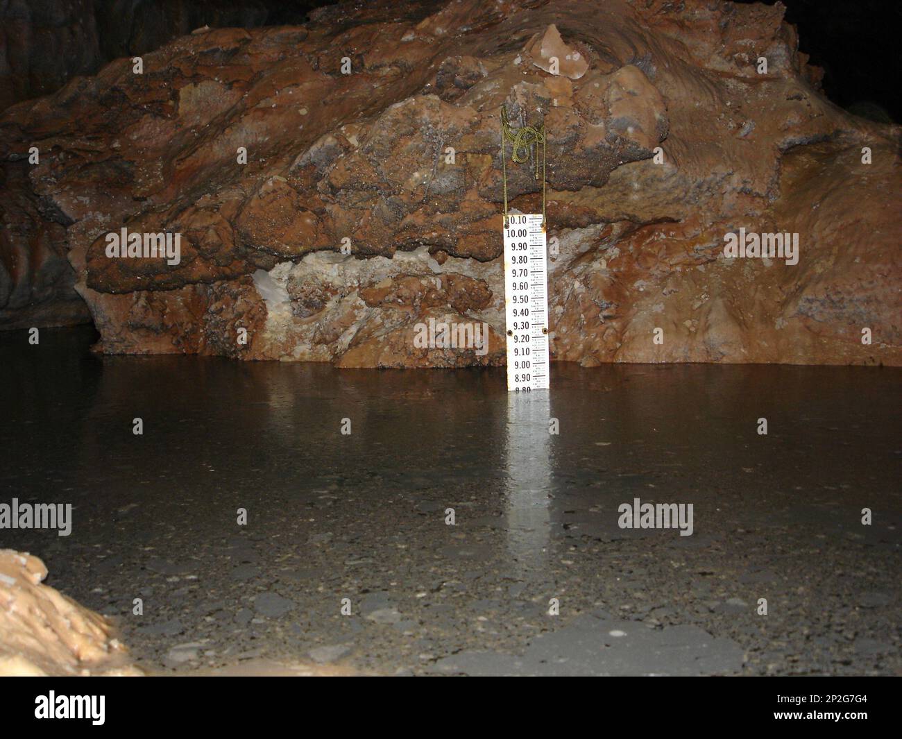 This 2006 photo provided by The National Park Service shows a gauge ...