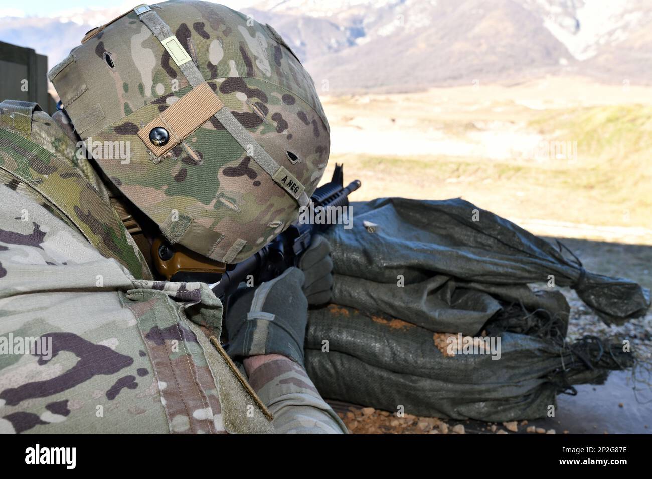 Maj. Matthew James assigned to the U.S. Army Southern European Task ...