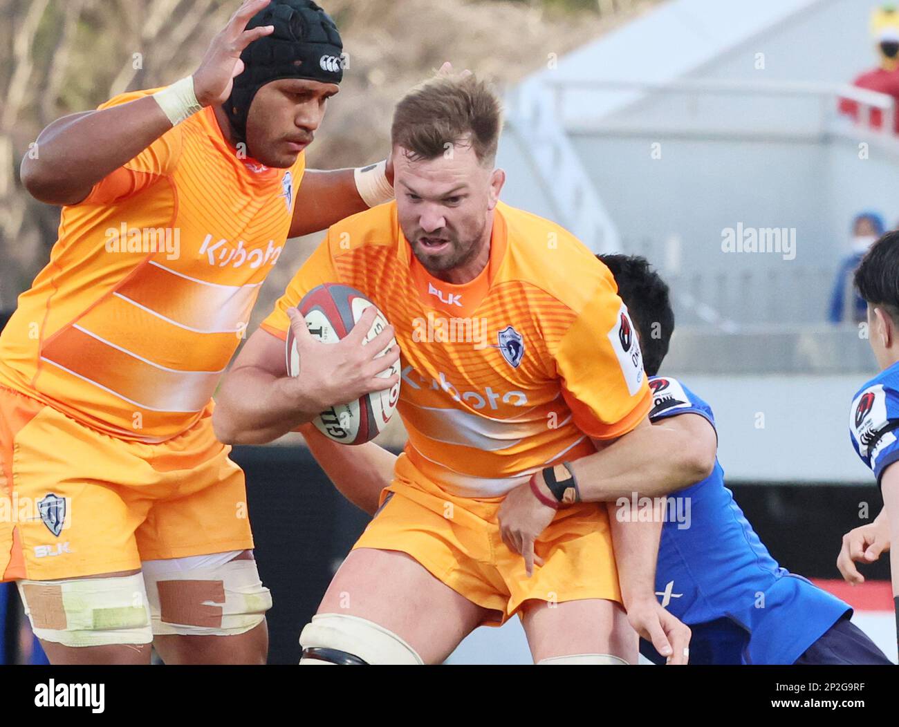 Kumagaya, Japan. 4th Mar, 2023. Kubota Spears Funabashi Tokyo-bay lock ...