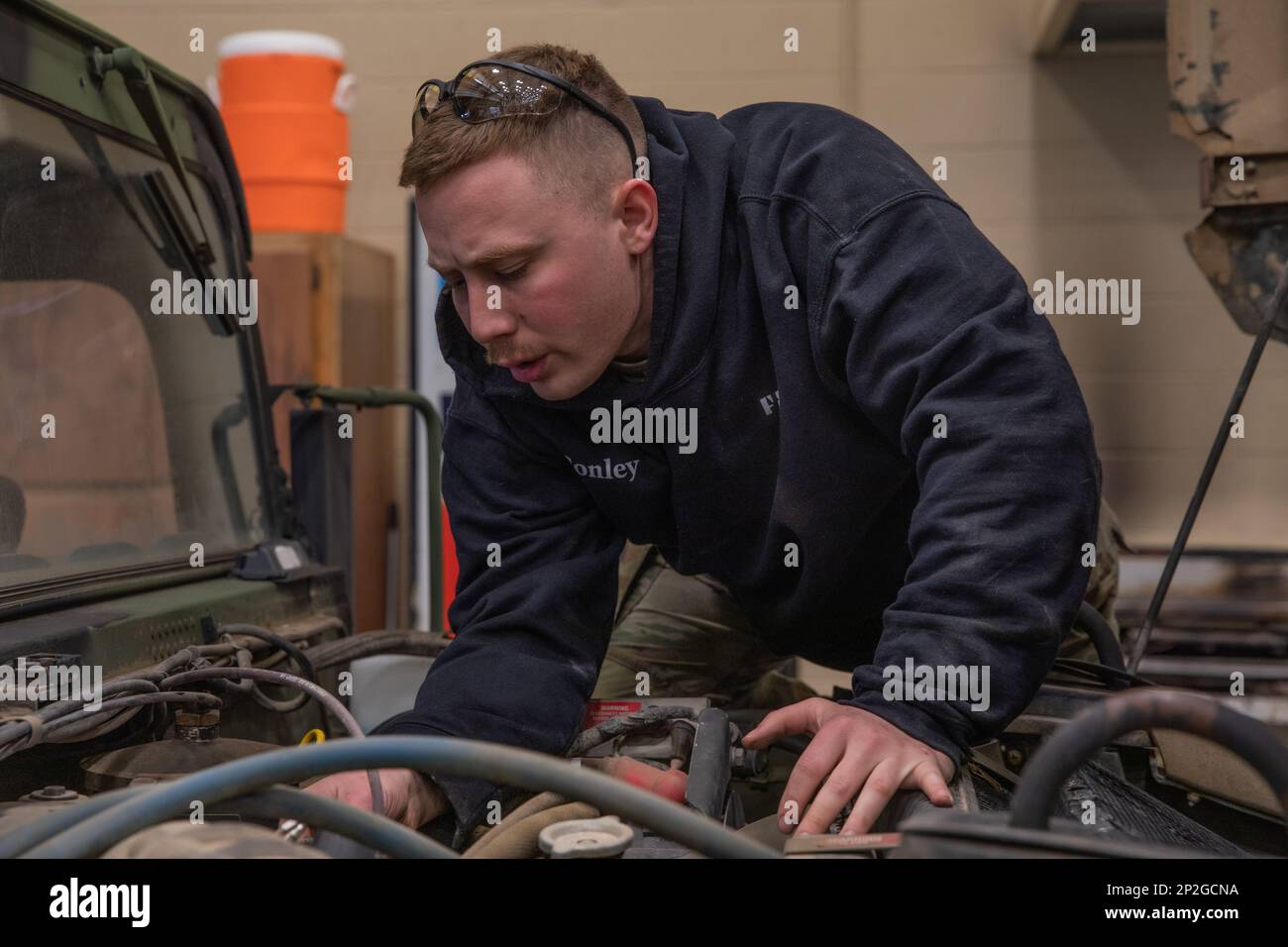Oklahoma Army National Guardsmen gathered to put their mechanic skills ...