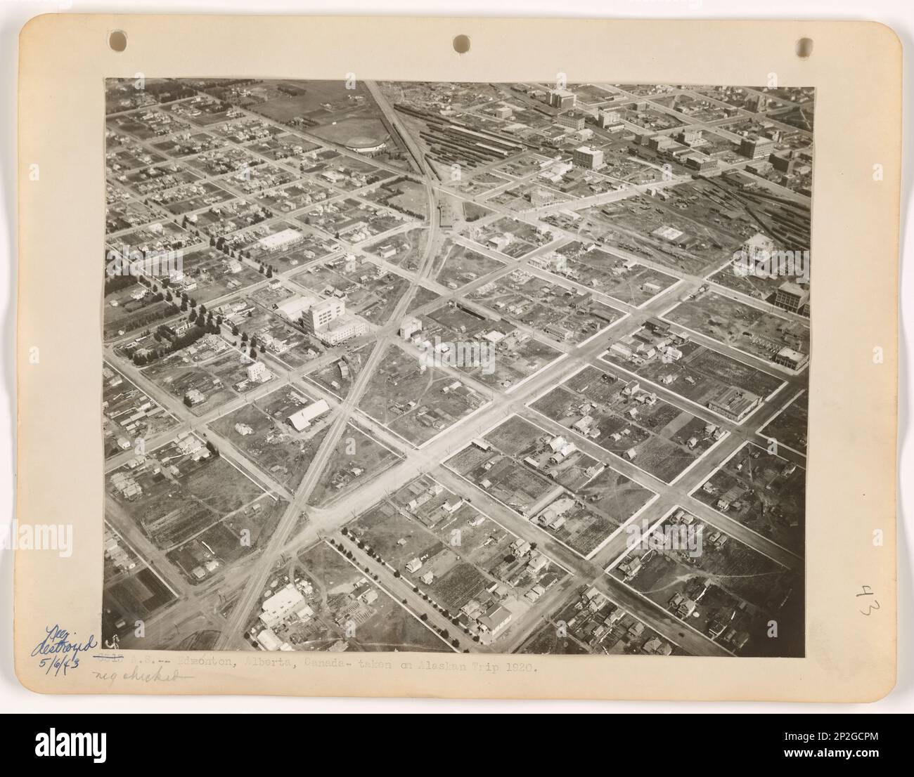 Edmonton aerial hi-res stock photography and images - Alamy