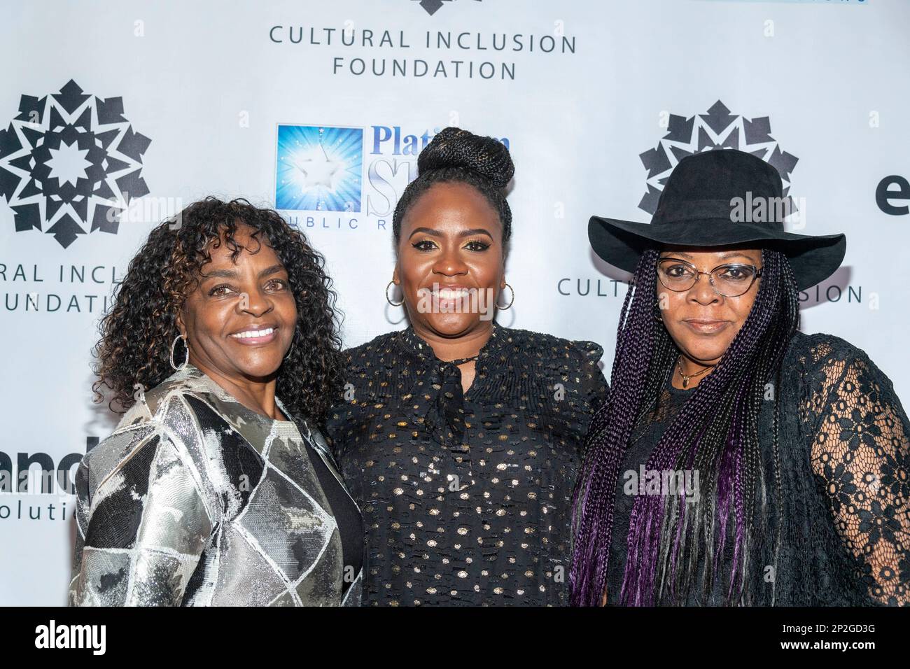Los Angeles, USA. 3rd Mar 2023. Attorney Demetria L. Graves with mother ...