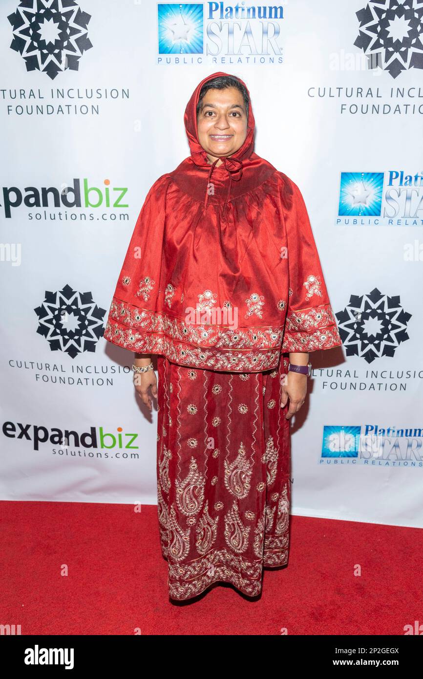Los Angeles, USA. 3rd Mar 2023. Professor Fatema Baldiwala attends 1st ...