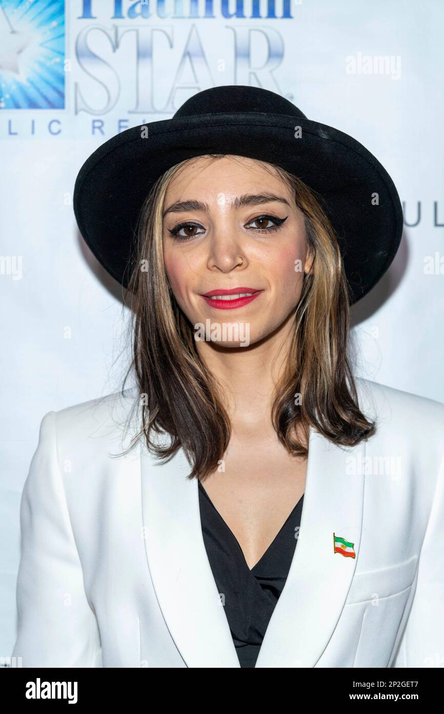 Los Angeles, USA. 3rd Mar 2023. Artist Shaghayegh Cyrous attends 1st Annual Cultural Inclusion ...