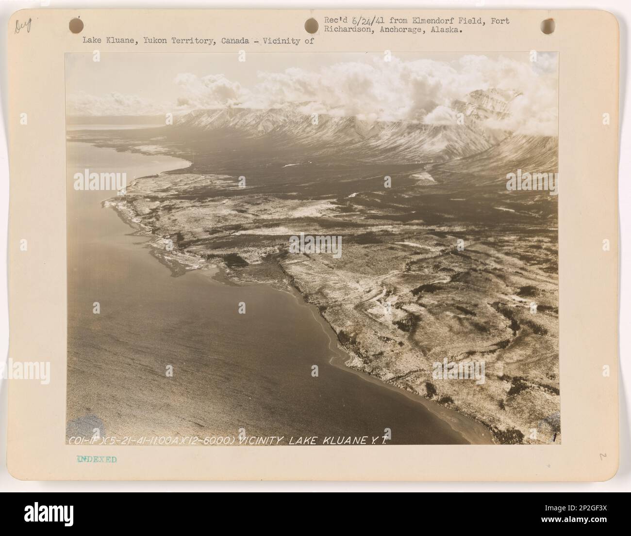 Kluane aerial hi-res stock photography and images - Alamy