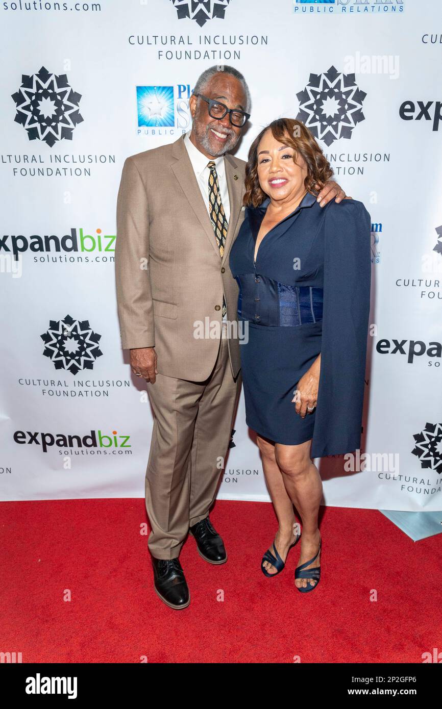 Los Angeles, USA. 3rd Mar 2023. Councilman Curren D. Price, Jr. with ...
