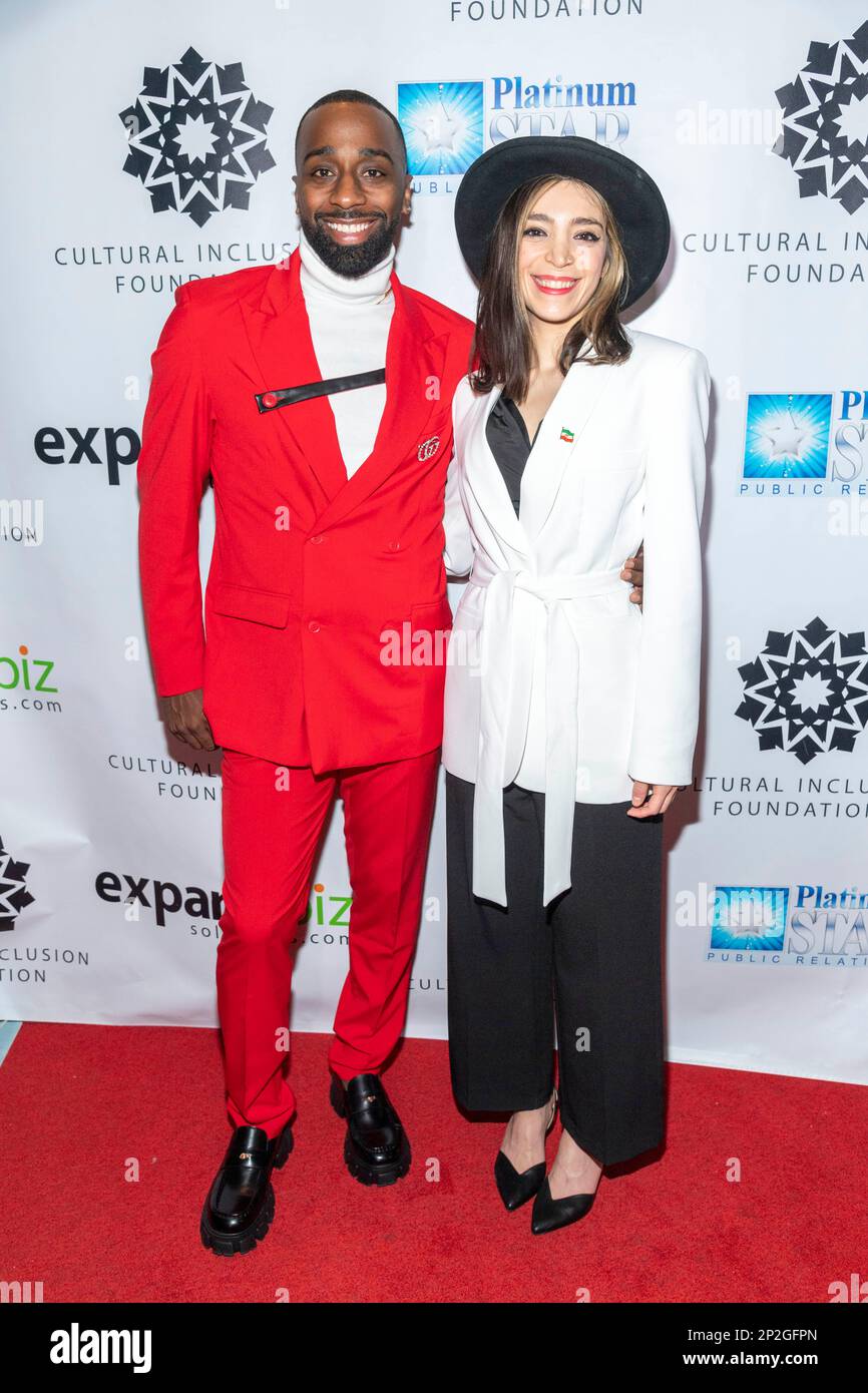 Los Angeles, USA. 3rd Mar 2023. Choreographer LaMar Baylor, Artist ...