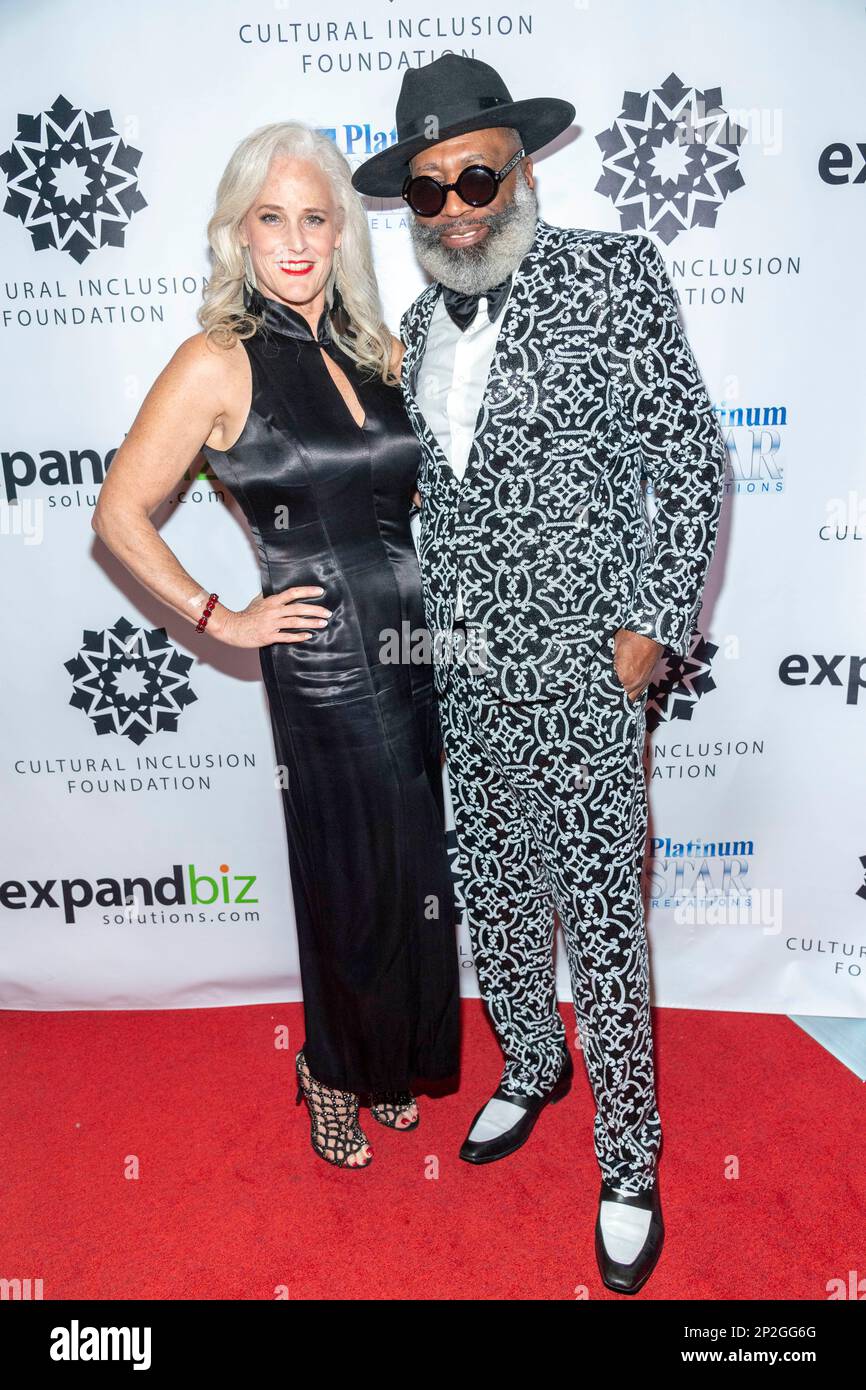 Los Angeles, USA. 3rd Mar 2023. Model Susan Esco, Economist Dr. E ...