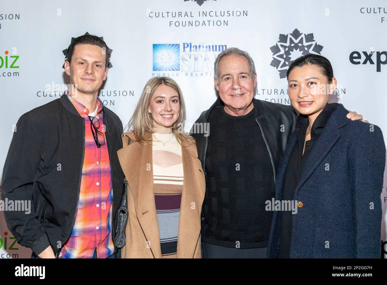 Los Angeles, USA. 3rd Mar 2023. Senior Partner Todd Becker with Becker ...