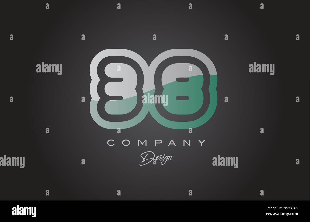 38 number Stock Vector Images - Alamy