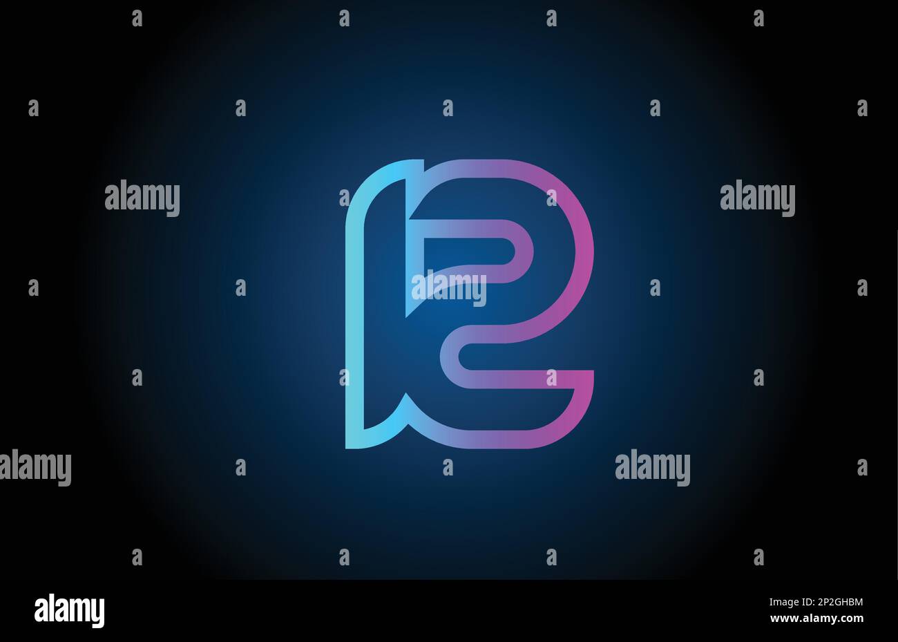 pink line 12 number logo icon design. Creative template for company and ...