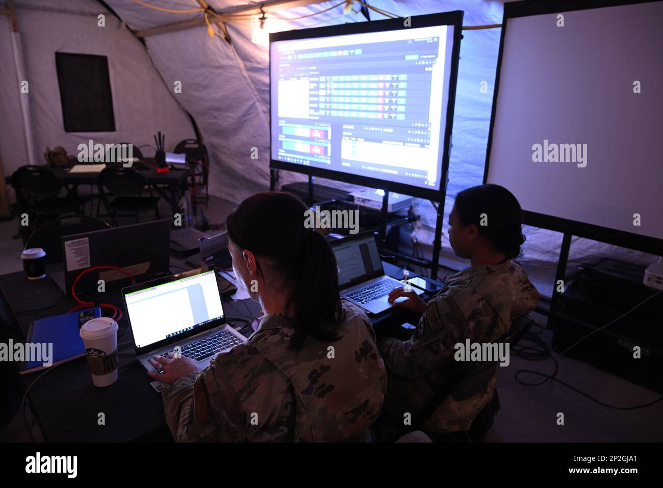 U.S. Air Force Master Sgt. Kirsten Sigerson, 355th Command Post ...