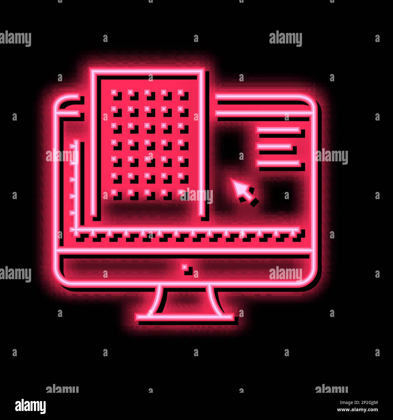 construction engineering neon glow icon illustration Stock Vector Image ... construction engineering neon glow icon illustration Stock Vector Image ...