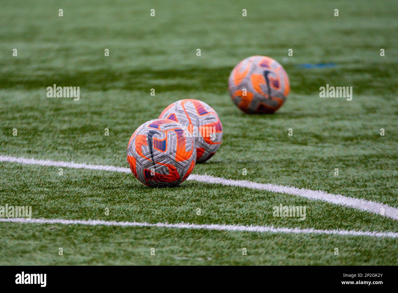 The official ball ahead of the Women's French Cup, Quarter-Finals ...
