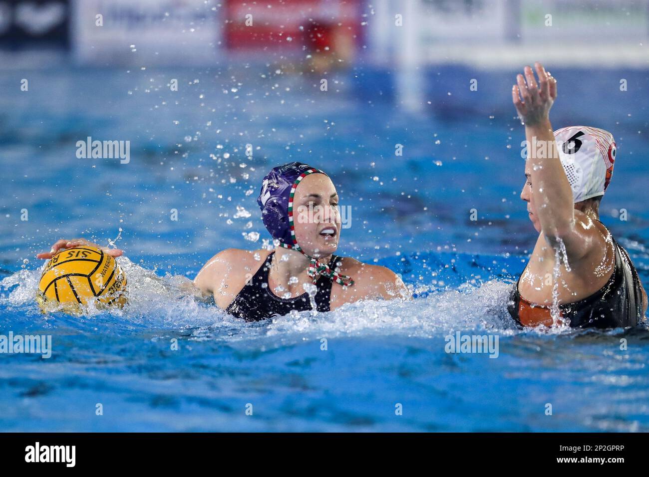 Polo Acquatico Frecciarossa, Rome, Italy, March 04, 2023, Bronte Riley ...