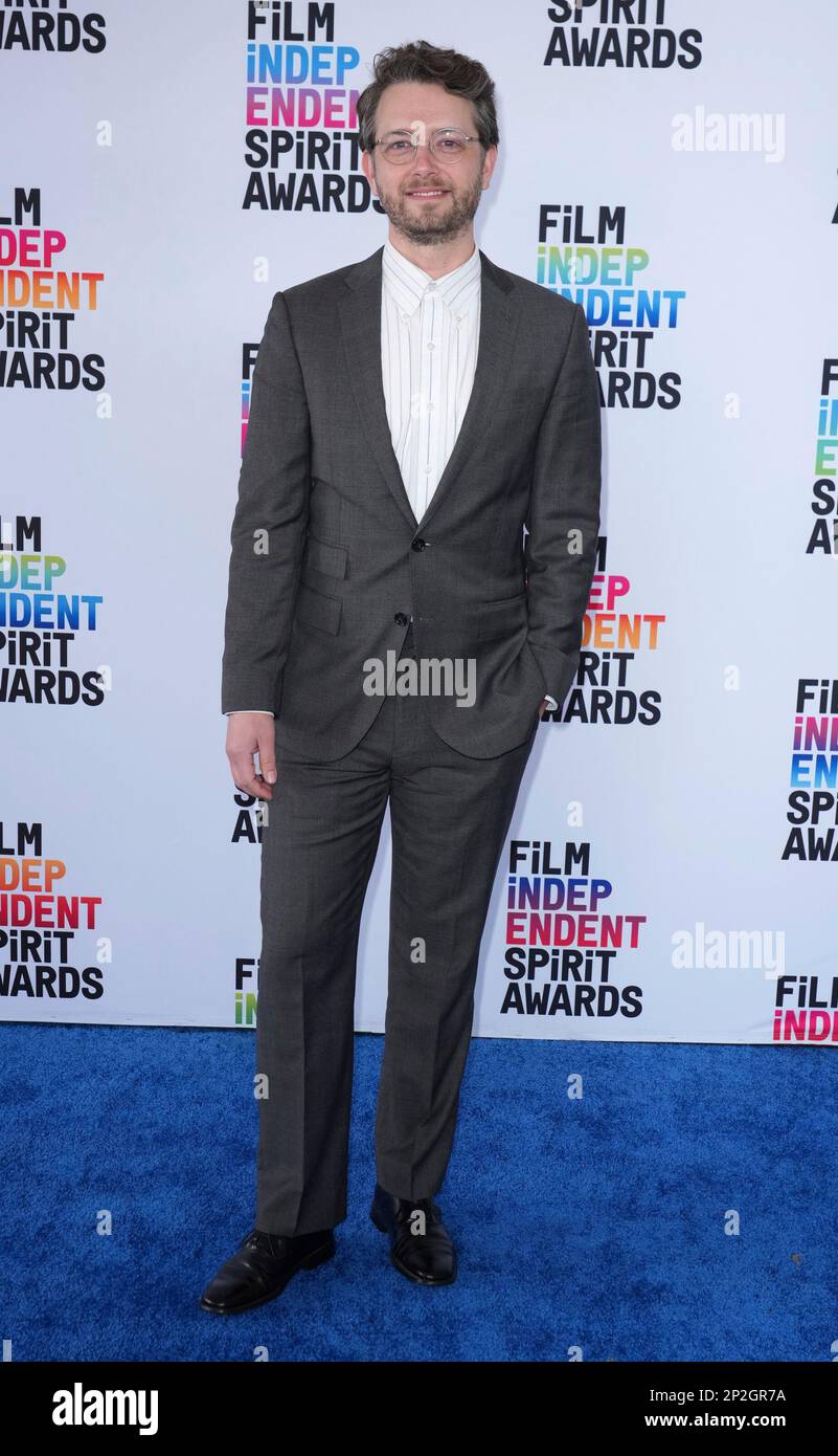 Nick Paley arrives at the Film Independent Spirit Awards on Saturday ...