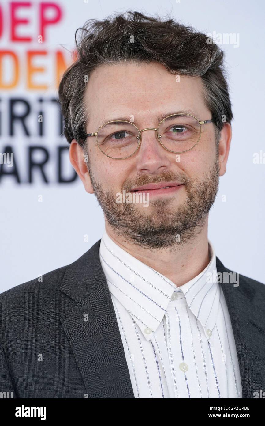 Nick Paley arrives at the Film Independent Spirit Awards on Saturday ...