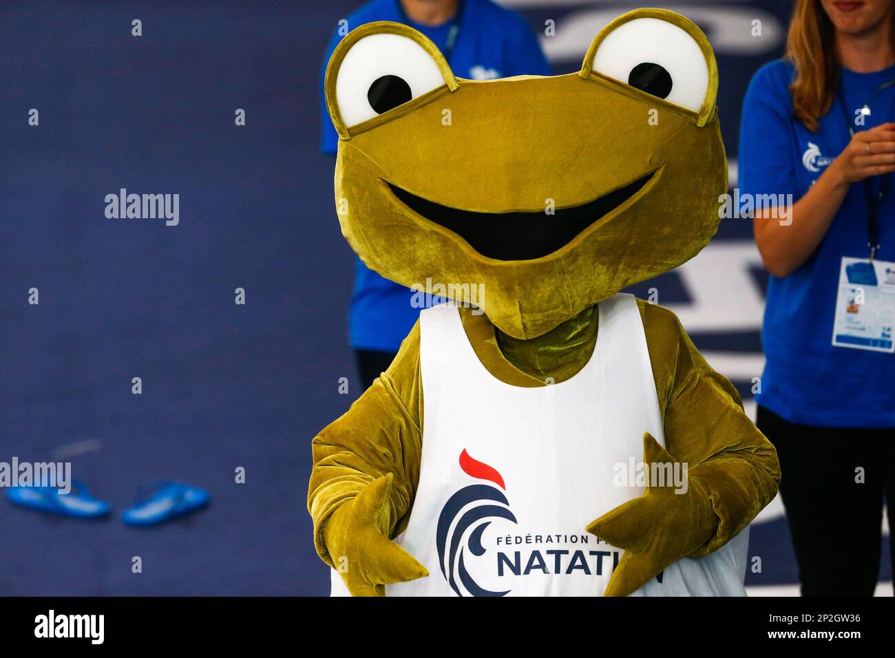 Mascotte FFN - 15.08.2015 - Etape de Coupe du Monde Natation - Chartres ...