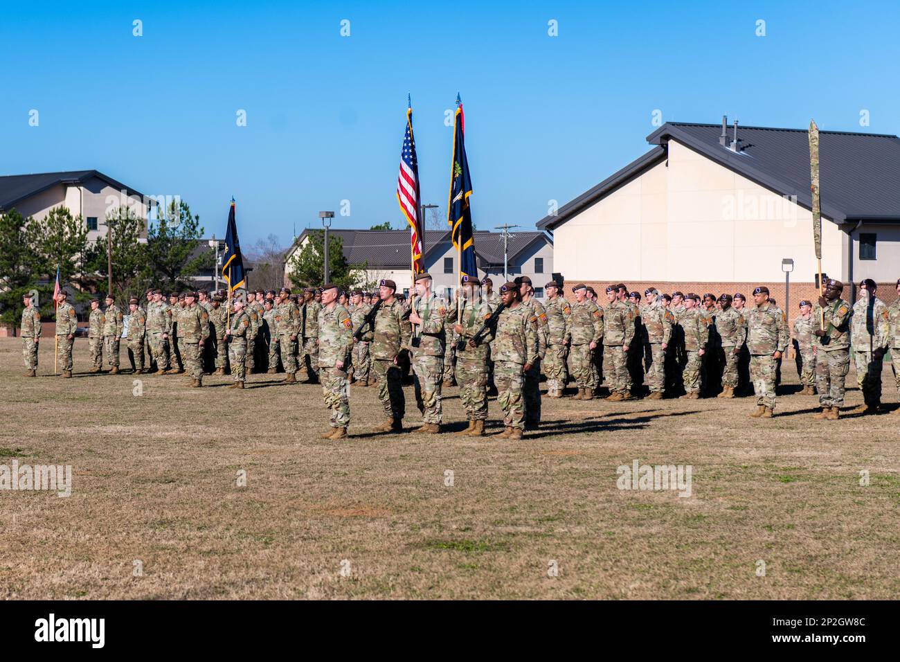 (FORT BENNING, Ga) Command Sgt. Maj. Michael S. Burke relinquishes ...