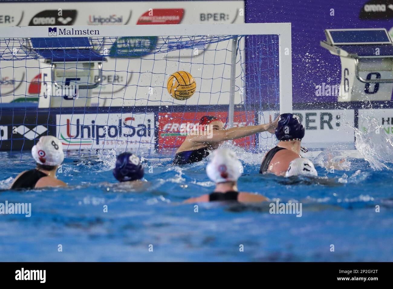 Polo Acquatico Frecciarossa, Rome, Italy, March 04, 2023, SIS Roma goal ...