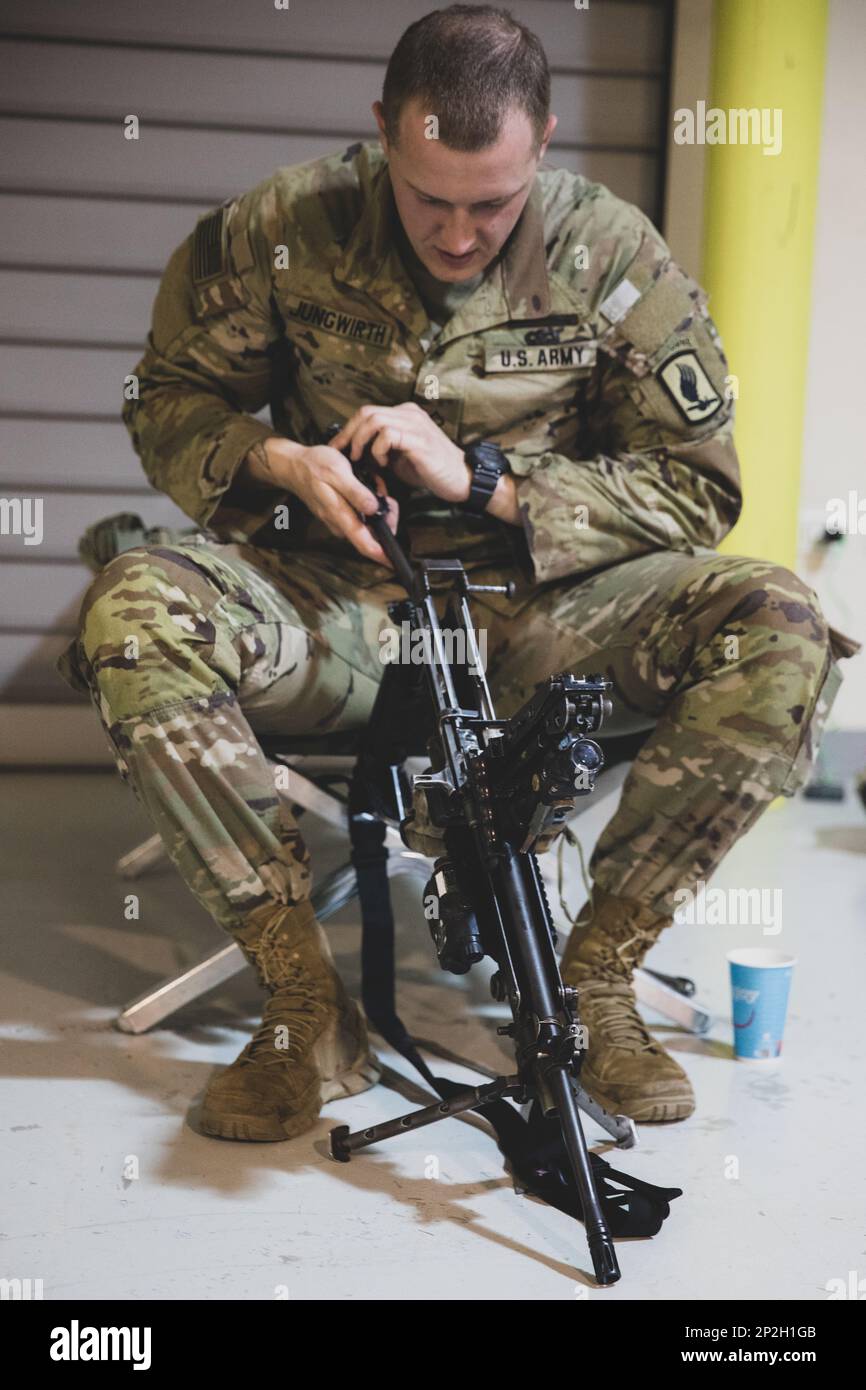 Pfc. Parker Jungworth, A Co., 2-503rd Parachute Infantry Reg., 173rd ...