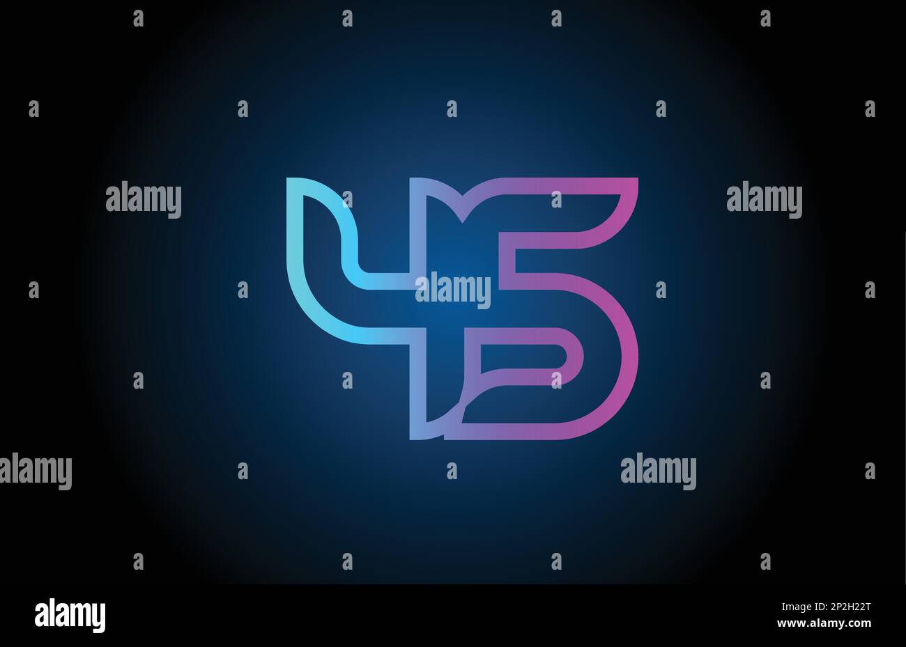 Number 45 sign Stock Vector Images - Alamy