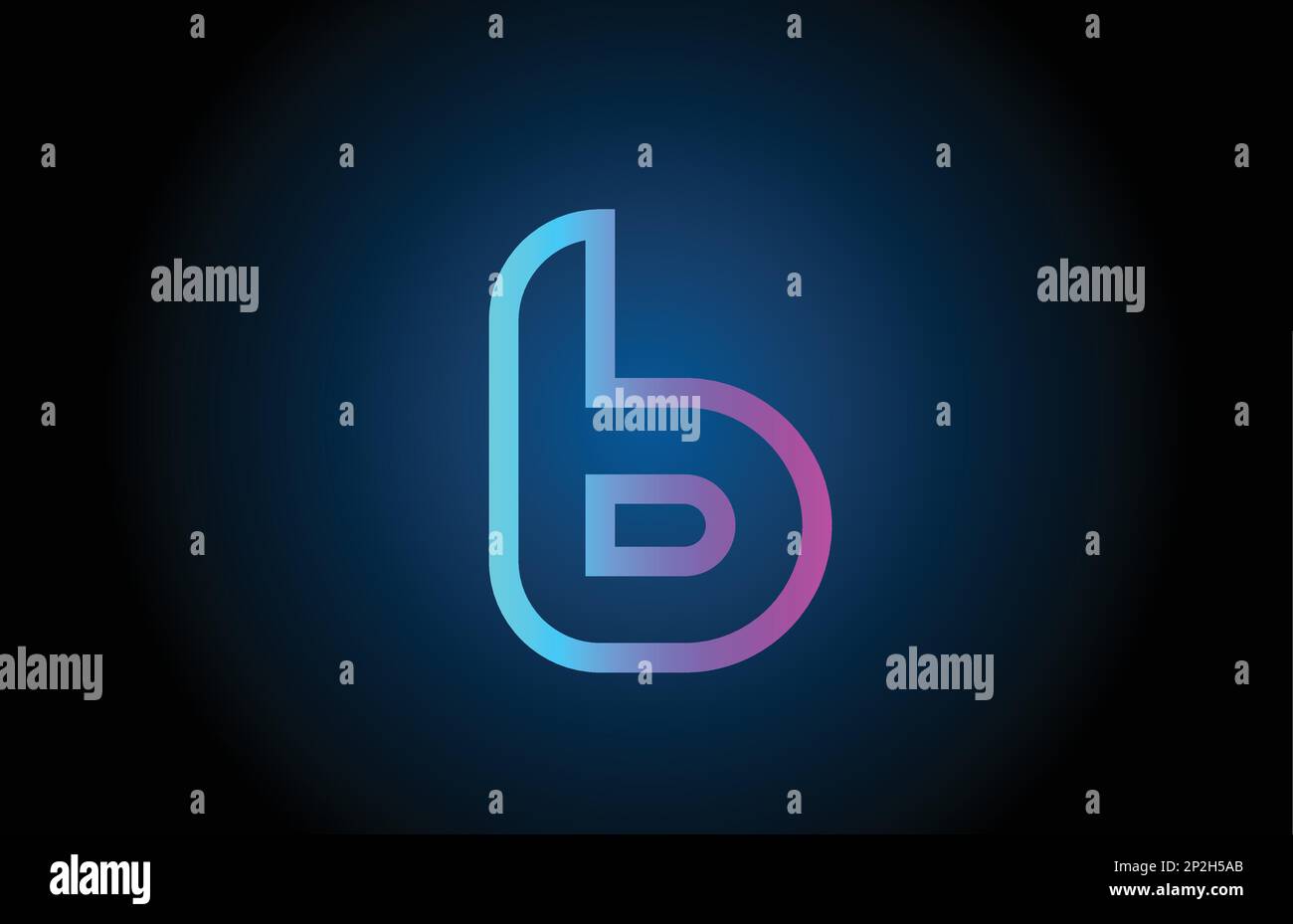 pink line 6 number logo icon design. Creative template for company and ...