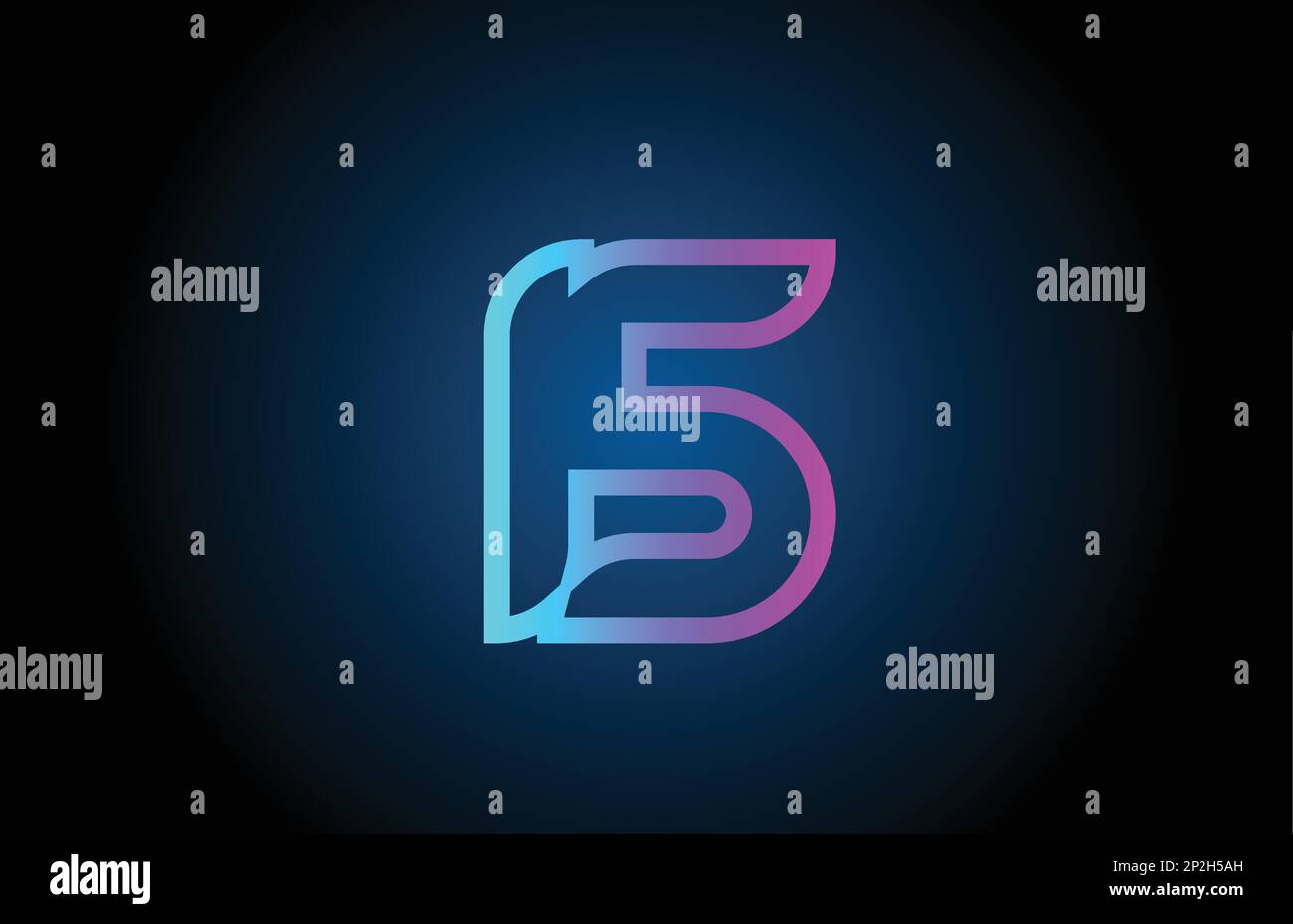 pink line 15 number logo icon design. Creative template for company and ...