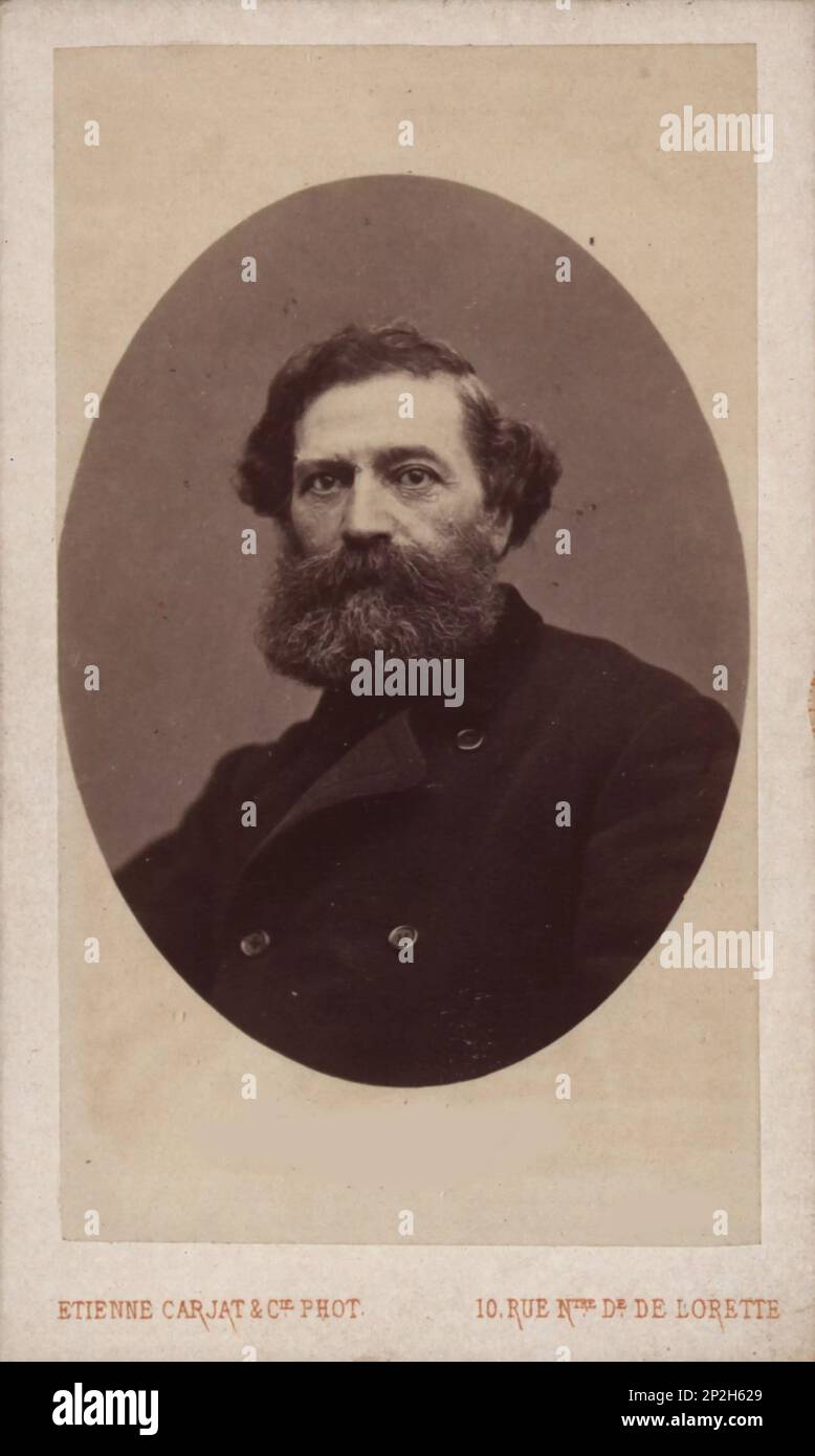 Portrait of the cellist and composer Alfredo Piatti (1822-1901) , ca ...