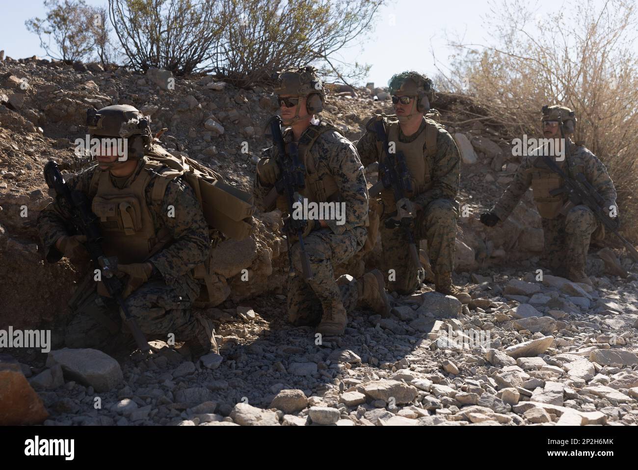 U.S. Marines with 3d Littoral Combat Team, 3d Marine Littoral Regiment ...