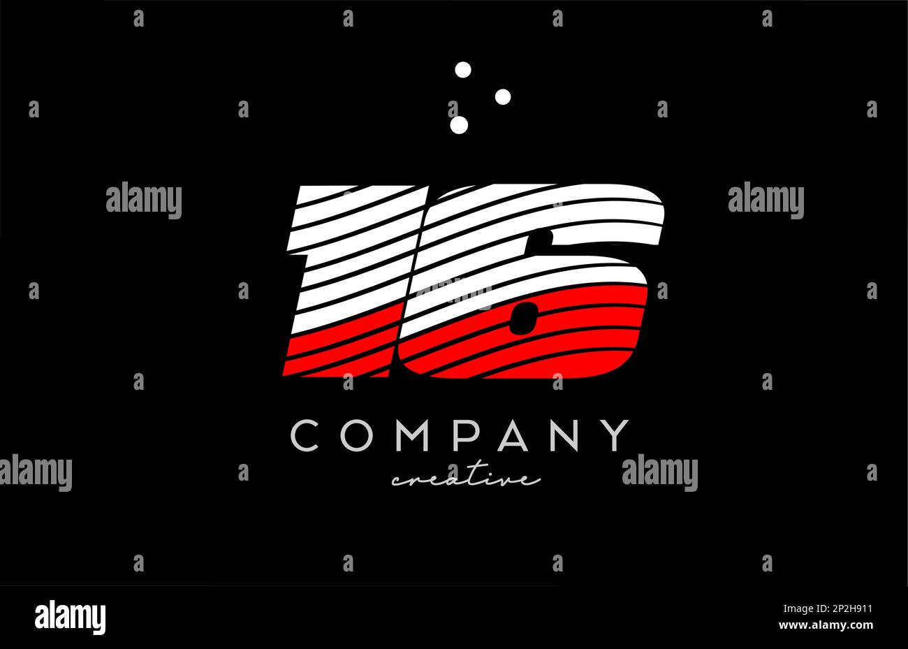 16 dots Stock Vector Images - Alamy