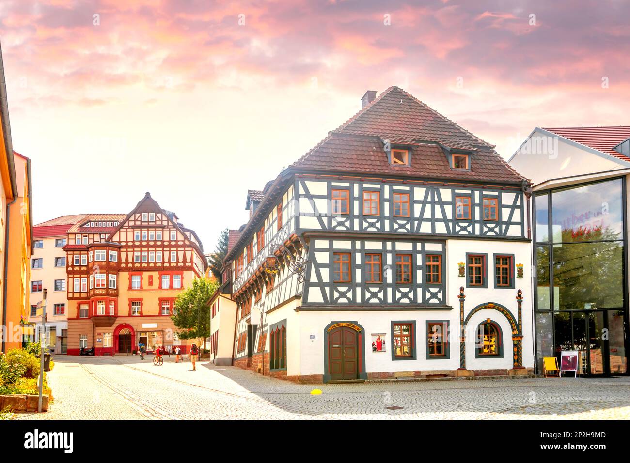 Old city of Eisenach, Germany Stock Photo - Alamy
